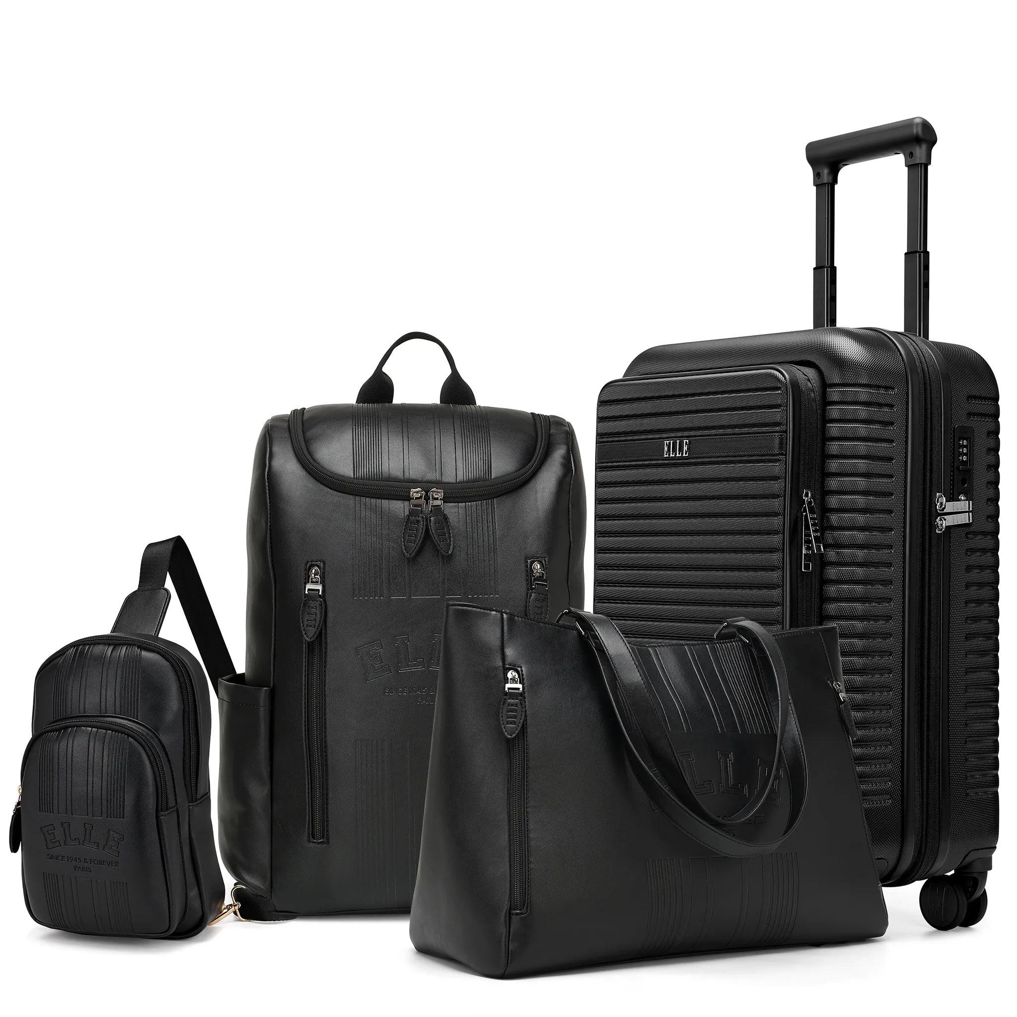 Roamer Escape Luggage Set-Lightweight Spinner Collection – ELLE Travel
